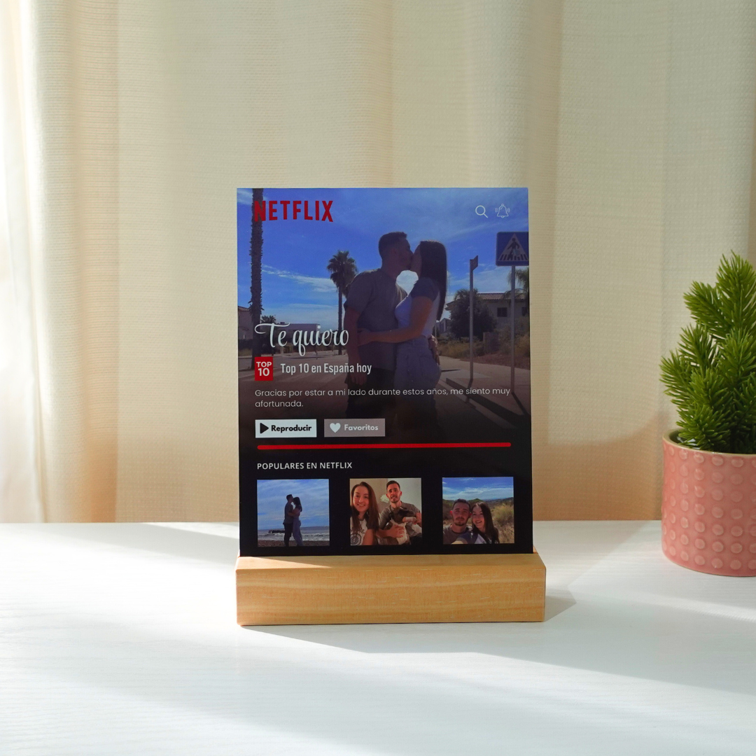 Placa 'Netflix'