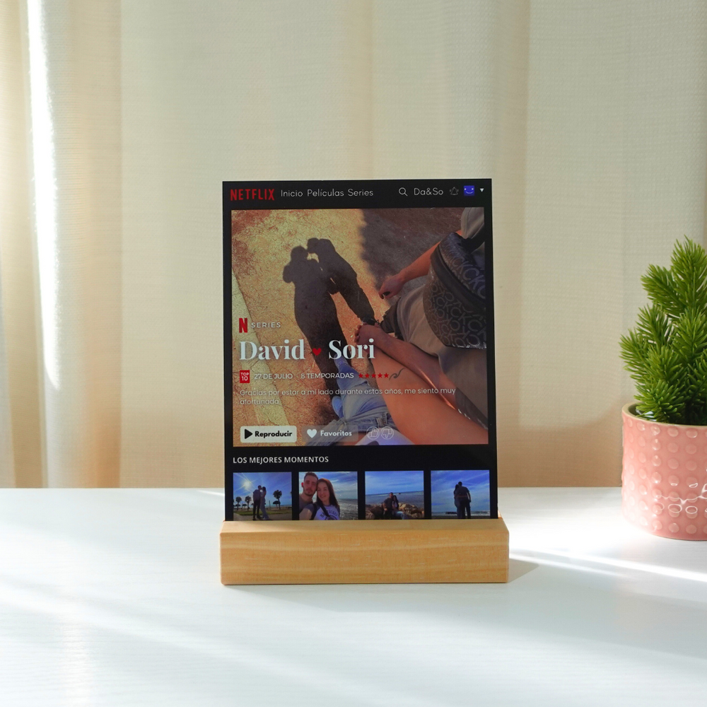 Placa 'Netflix Series'