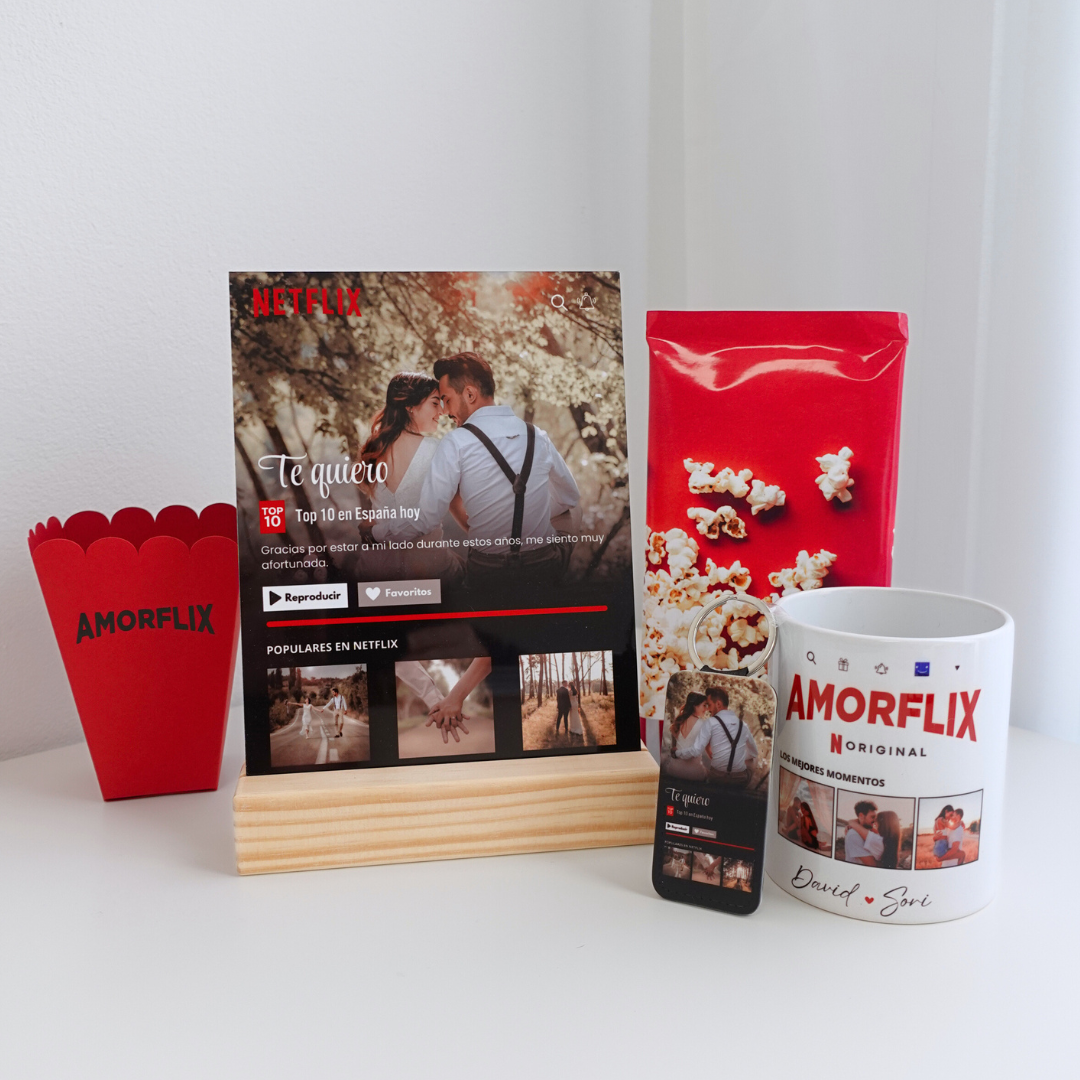 Regalos Personalizados para Fans de Netflix | Momentos Inolvidables ...